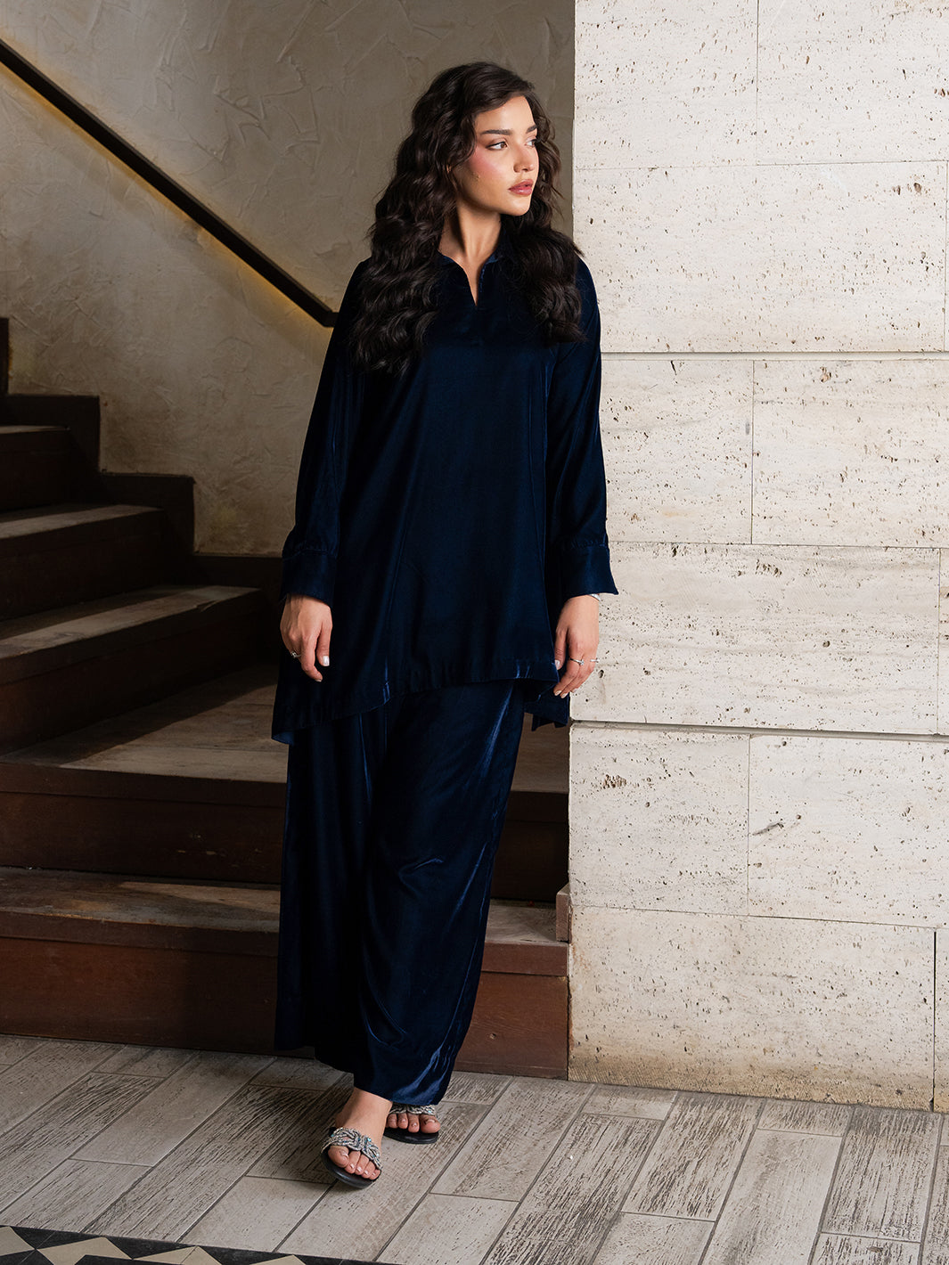 Nerral Velvet Set | Women Velvet Set by Kiara – KIARA Official